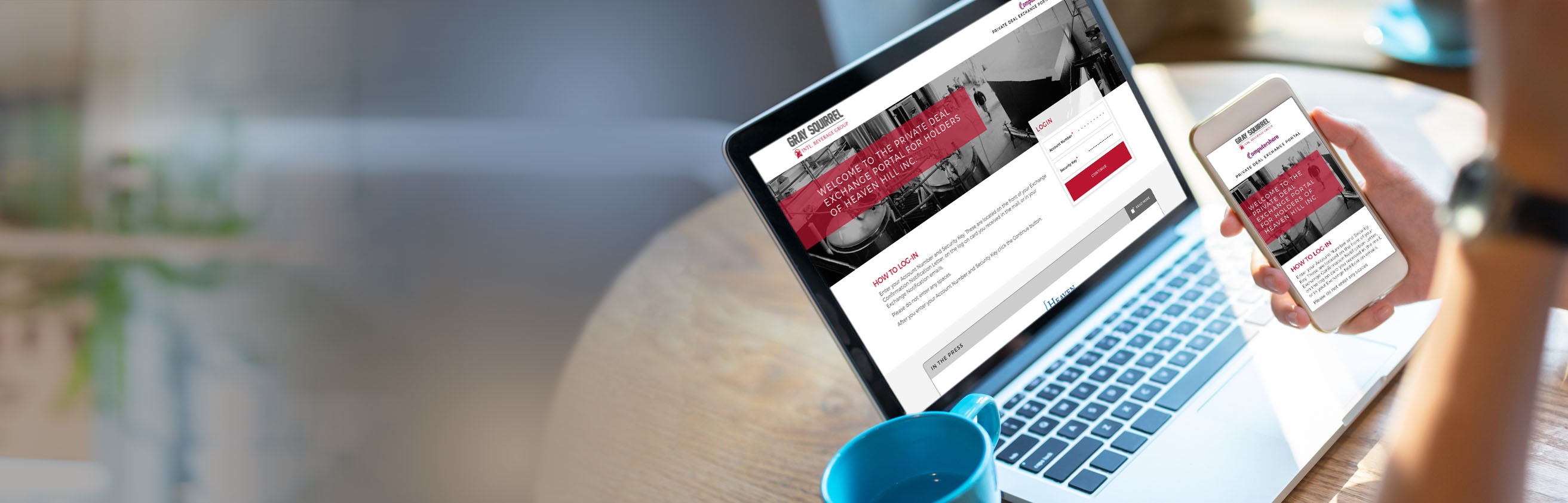 Computershare’s M&A corporate events web portal